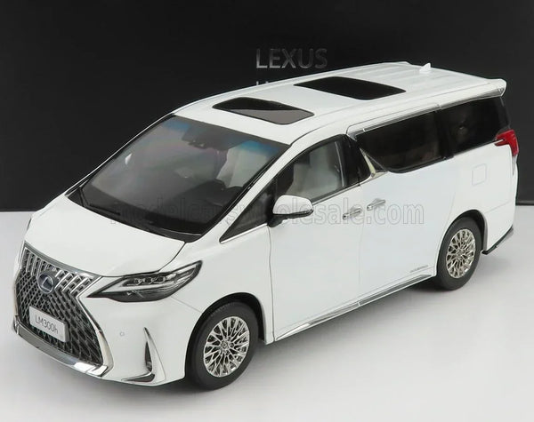LEXUS - LM300h MINIVAN 2020 - WHITE PEARL MET - Scale Model Cars