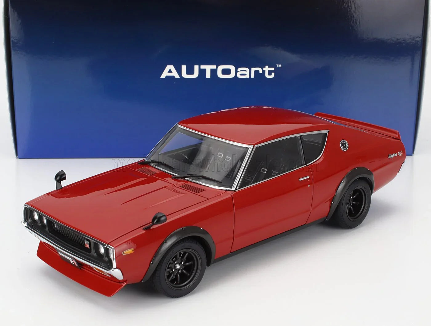 AUTOART - NISSAN - SKYLINE 2000 GT-R (KPGC110) COUPE 1973 - RED... – Vroomi