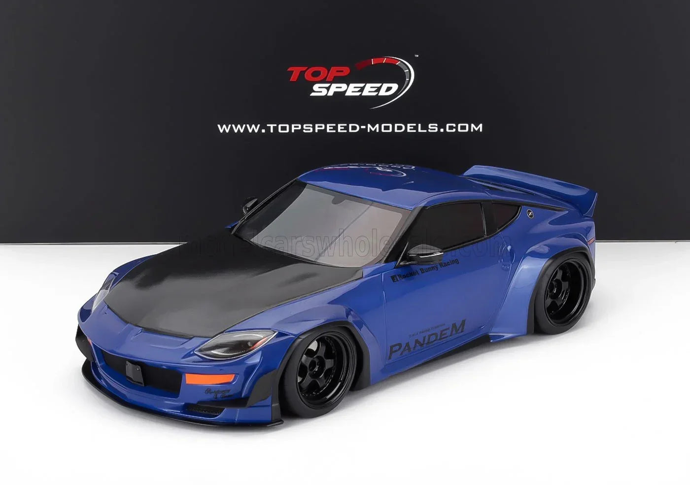 Nissan FAIRLADY RZ34 PANDEM BL 2023 Coupé Modello di Auto in Scala
